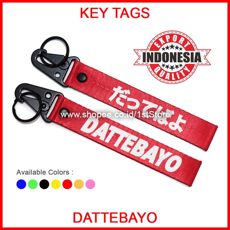 Jual GANTUNGAN KUNCI DATTEBAYO KANJI JAPAN KEYCHAIN SEPEDA MOTOR MOBIL ...