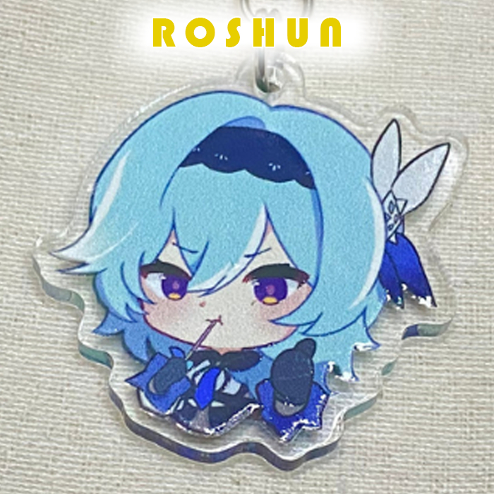 Jual Roshun Gantungan Kunci Akrilik Keychain Acrylic Genshin Impact ...