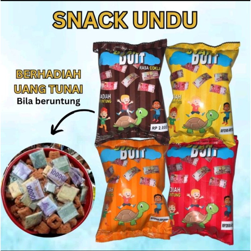 Jual CIKI UNDU VIRAL BERHADIAH UANG KEMASAN ORANGE | Shopee Indonesia