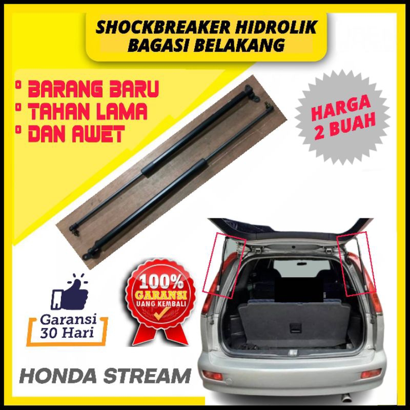 Jual Shockbreaker Shock Breaker Hidrolik Bagasi Belakang Honda Stream ...