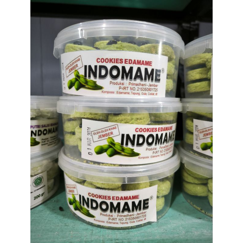 Jual Cookies Edamame Indomame Jember | Shopee Indonesia