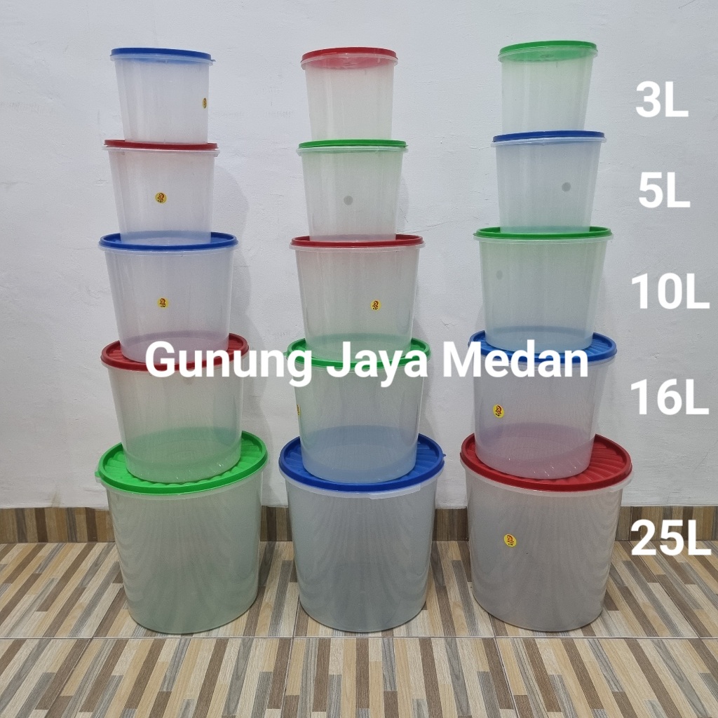 Jual Toples Kerupuk Transparan Serbaguna 3liter 5 Liter 10Liter 16Liter 25Liter | Shopee Indonesia