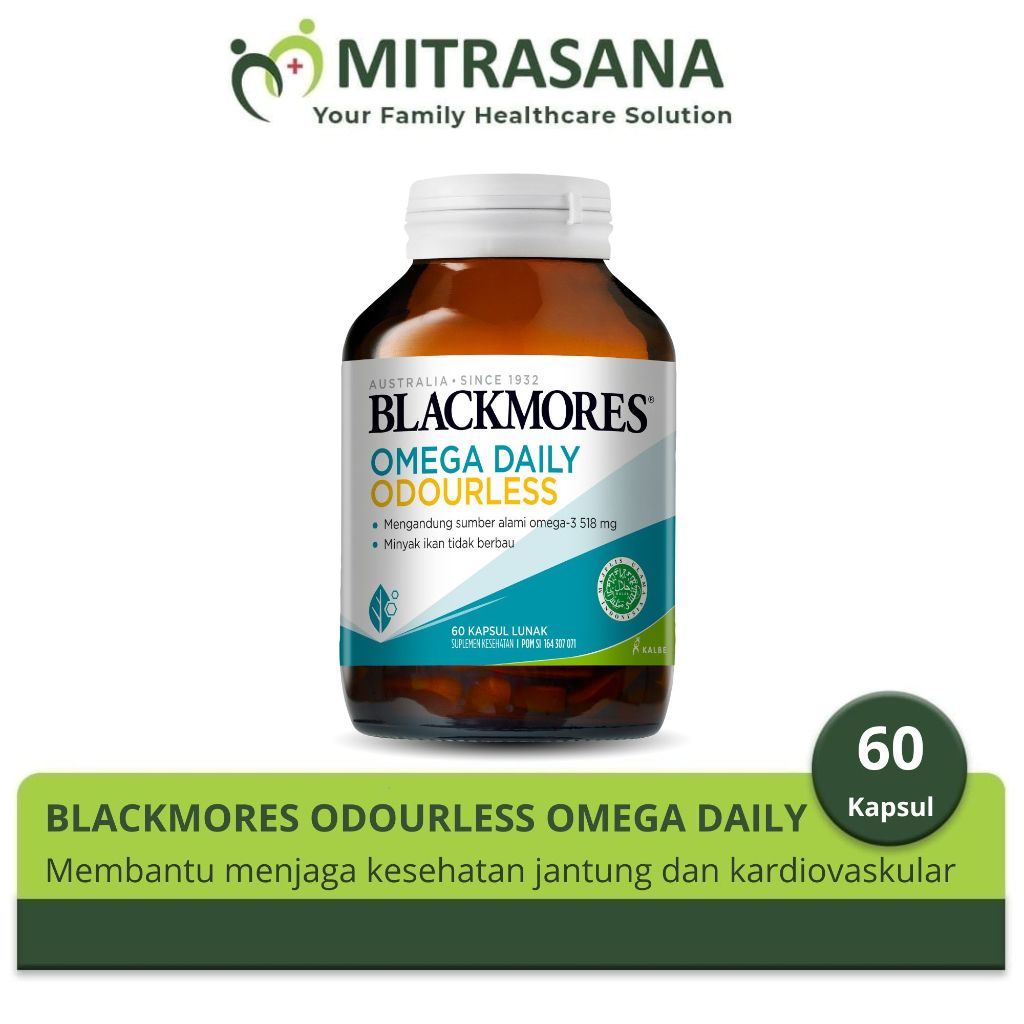 Jual Blackmores Omega Daily 60 Kapsul | Shopee Indonesia