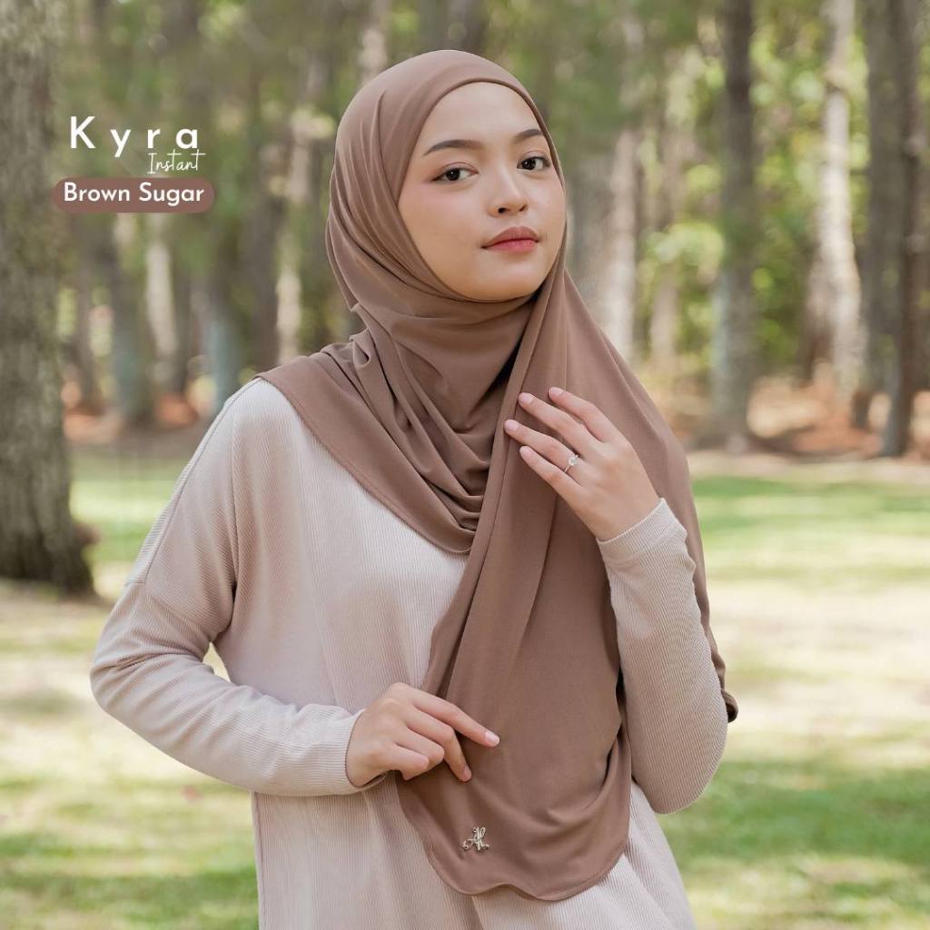 Jual Albata Hijab | Daily Series - Kyra Instan Pashmina Pin Jersey | Shopee Indonesia