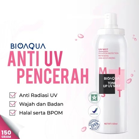 Jual BIOAQUA Sunscreen Spray SPF50 PA++++ Sunscreen Mist Moisturizing ...