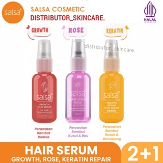 Jual SALSA HAIR SERUM VITAMIN RAMBUT / GROWTH HAIR SERUM / KERATIN HAIR ...