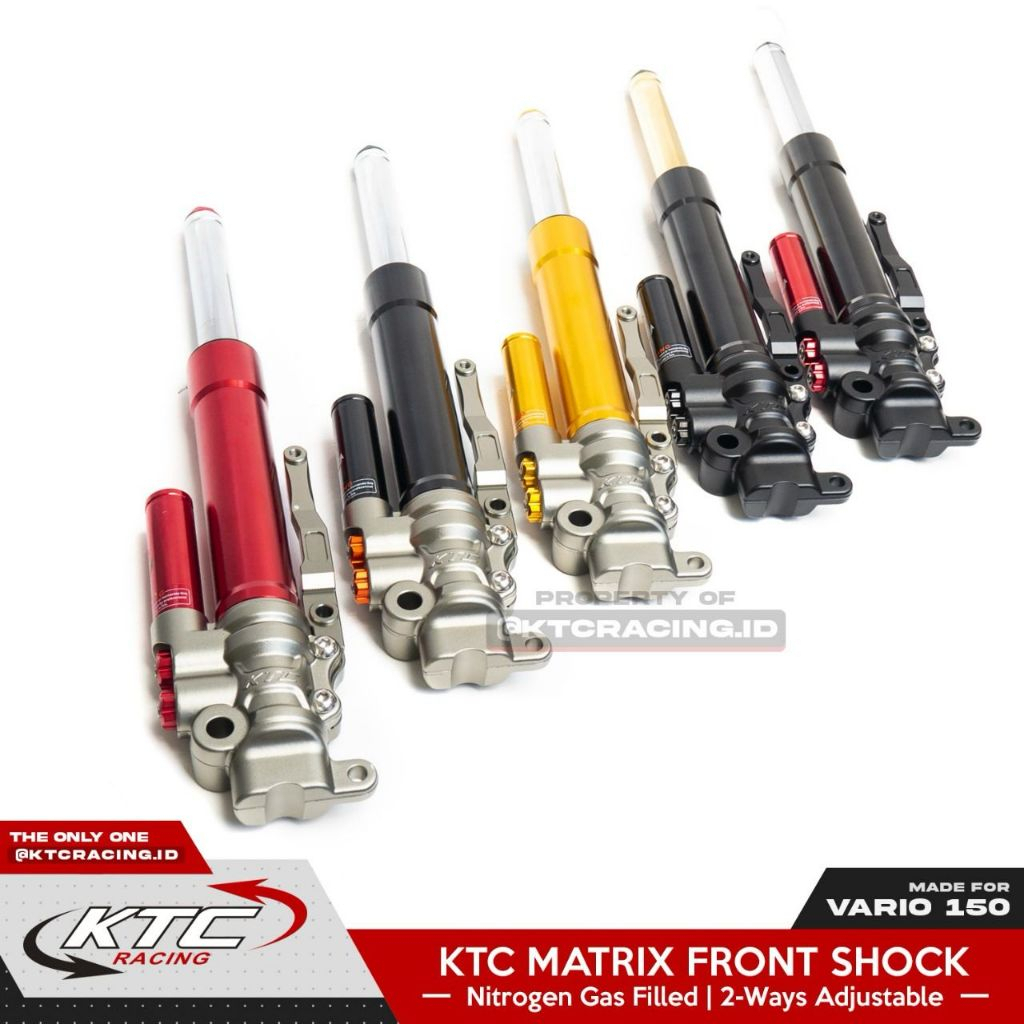 Jual SUSPENSION SHOCK BREAKER DEPAN TABUNG KTC RACING MATRIX ORIGINAL ...