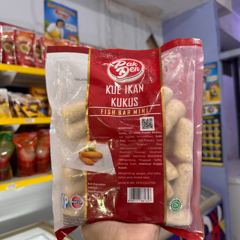 Jual Pak Den fish bar mini 500g | Shopee Indonesia