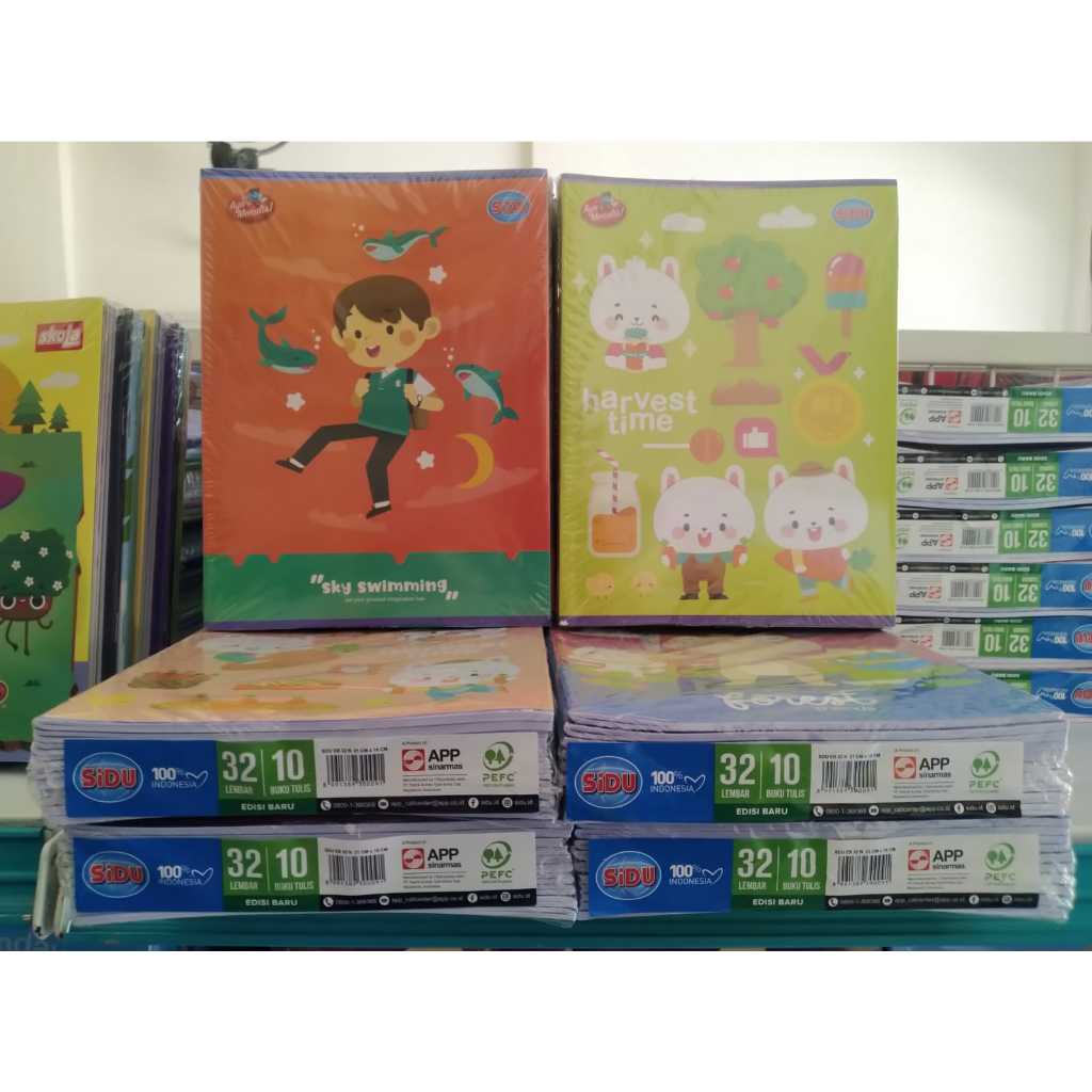 Jual Buku Tulis SIDU Isi 32 Lembar (PCS / 1 Buku) | Shopee Indonesia