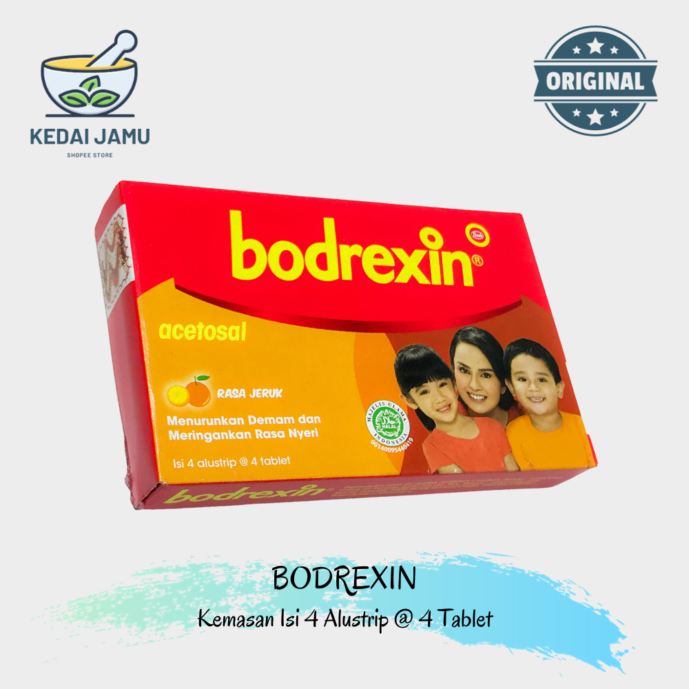 Jual Bodrexin Penurun Demam Anak Isi 16 Tablet | Shopee Indonesia