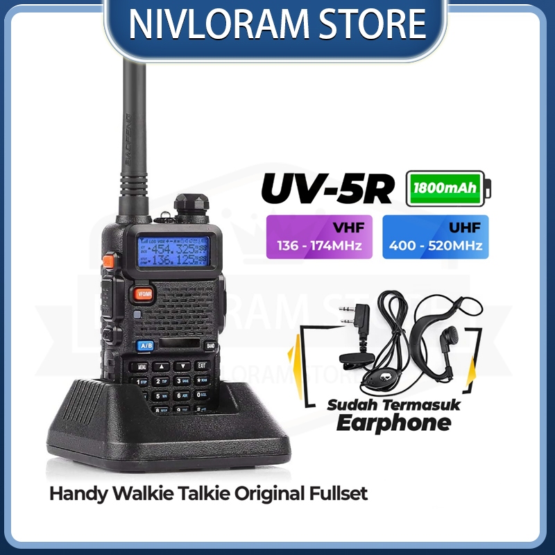 Jual HT UV5R/UV-5R Walkie Talkie Radio Komunikasi | Shopee Indonesia