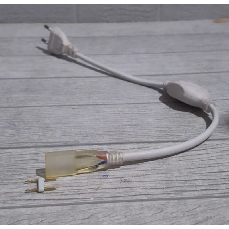 Jual MAXCO KABEL POWER LED STRIP SELANG + JARUM 10MM 220V 220 VOLT ...