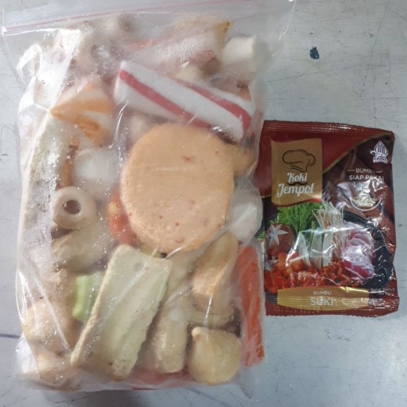 Jual PREMIUM STEAMBOAT BASO MIX SEAFOOD + BUMBU | Shopee Indonesia