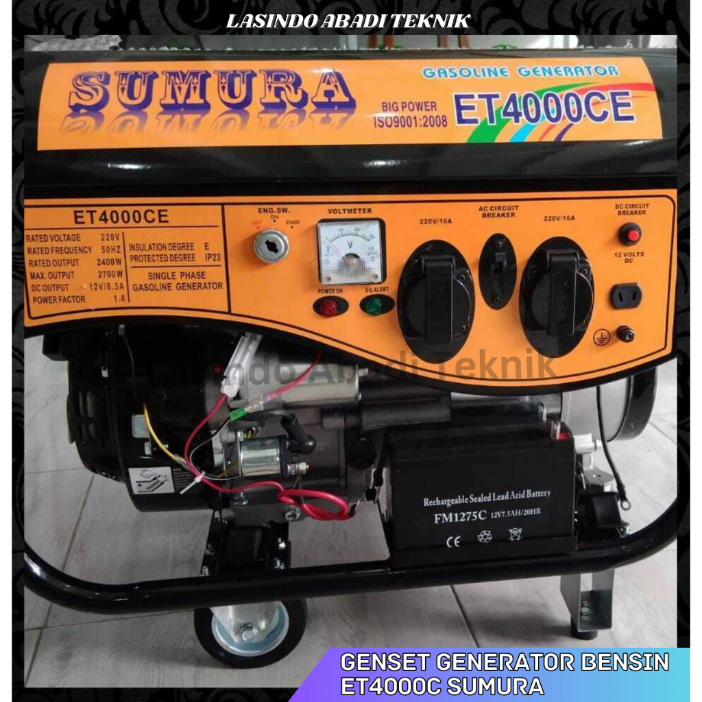 Jual Genset Sumura ET 4000 C ET4000C | Shopee Indonesia