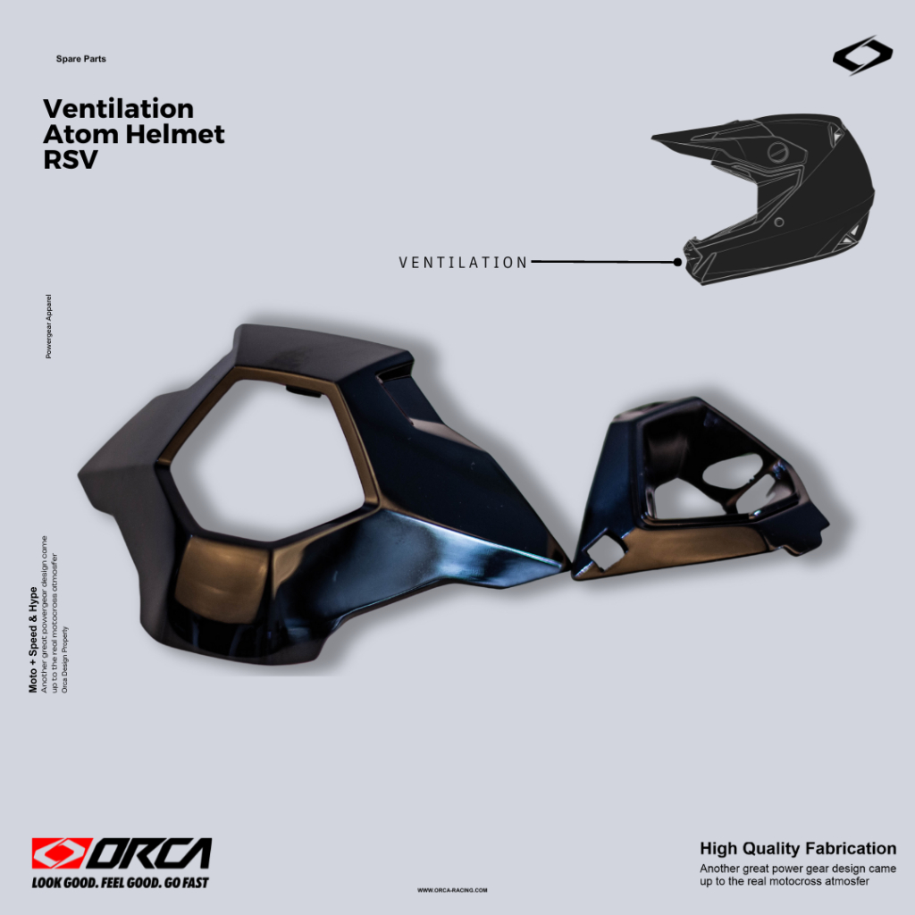 Jual Orca Powergear - Aksesoris Helm / Helm Ventilation / Nose Vent ...