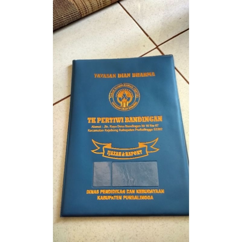 Jual Map sampul / hardcover ijazah , raport , wisuda ukuran F4 dan A4 ...