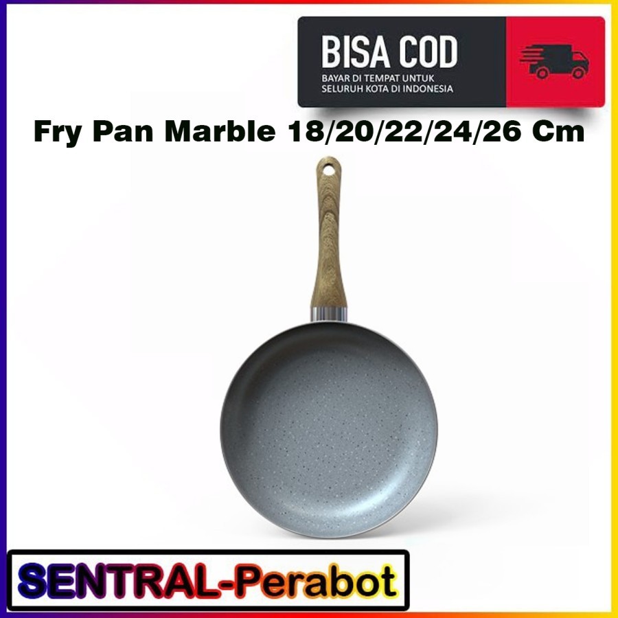 Jual Fry Pan Marble Sunhouse Clover 18/20/22/24/26 Cm | Shopee Indonesia