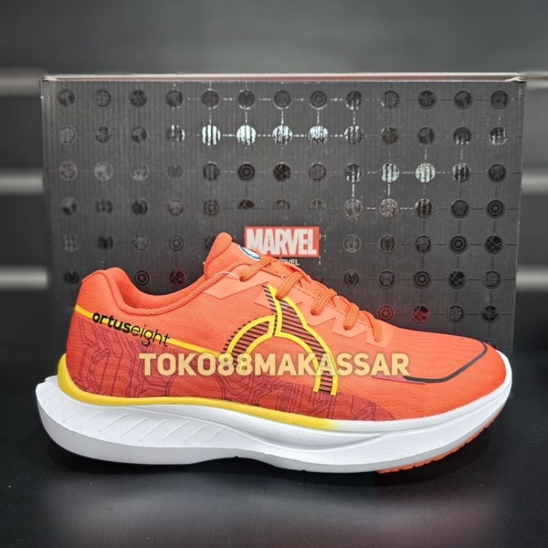 Jual Sepatu Running Ortuseight X Marvel F.R.I.D.A.Y (Iron Man) | Shopee ...