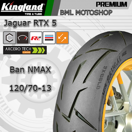 Jual Ban NMAX Kingland 120/70-13 RTX 5 Tubeless Ban Depan NMAX Ring 13 ...