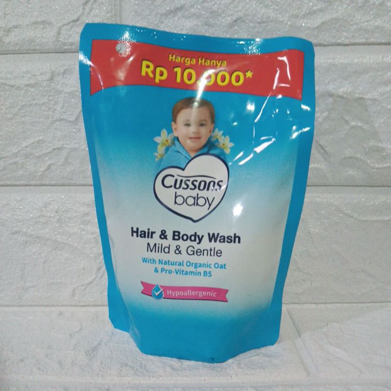 Jual CUSSONS BABY HAIR & BODY WASH 200ML | Shopee Indonesia