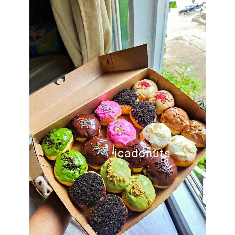 Jual MINI DONUTS DONAT 20 PCS | Shopee Indonesia