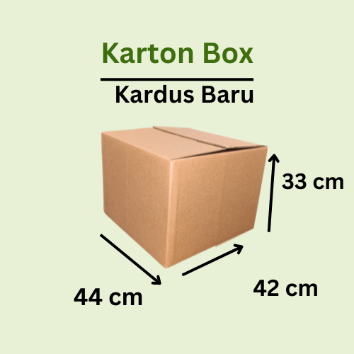 Jual Kardus Karton Box Besar 44x42x33 CM Dus Box Jumbo Packing Pindahan ...