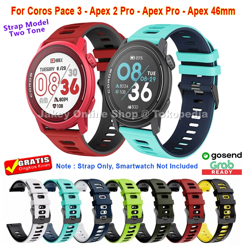 Jual STRAP TALI JAM COROS PACE 4 - COROS PACE 3 - COROS PACE PRO - APEX ...