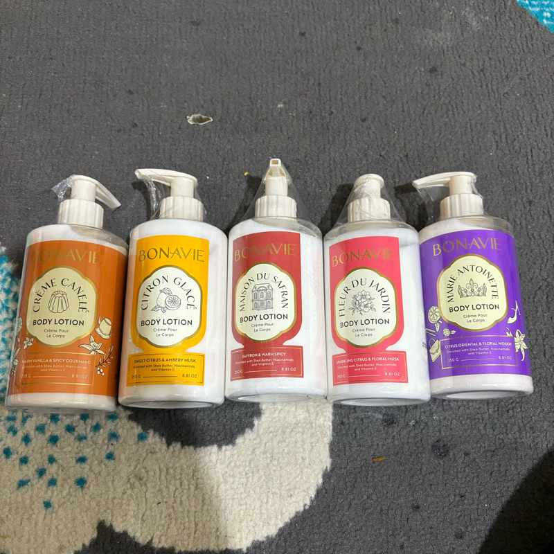 Jual Bonavie Body Lotion Creme Canele 250 ml | Shopee Indonesia