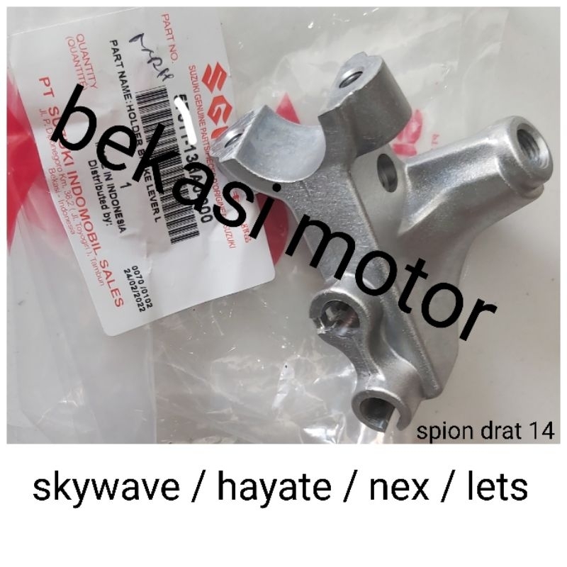 Jual 57511-13H rumah handle rem kiri dudukan spion suzuki nex karbu F1 ...