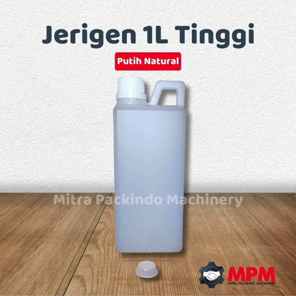 Jual Jerigen 1 Liter 1L Tinggi Natural Baru Madu | Shopee Indonesia