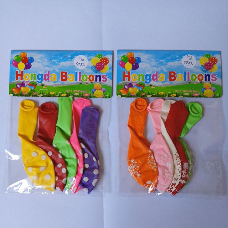 Jual Balon Ultah mix ( isi 5 pcs ) | Shopee Indonesia
