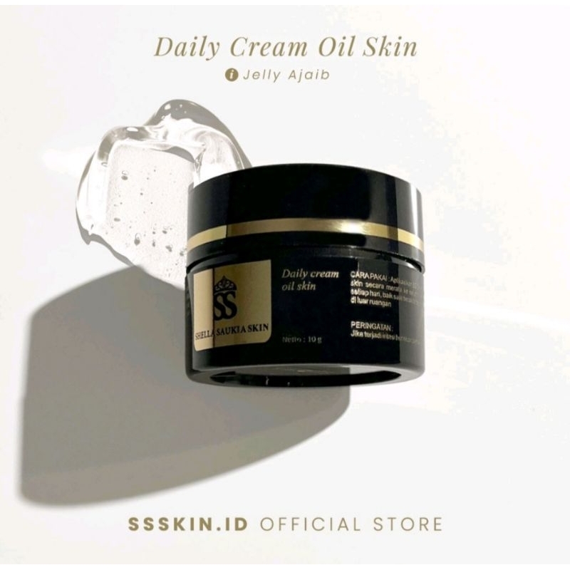 Jual SS Skin Daily Cream Oil Skin (Jelly) | Shopee Indonesia