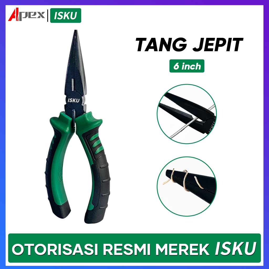 Jual ISKU Tang 8 inch/Tang Kombinasi 6/6/8 inch 55# Steel*/Alat ...