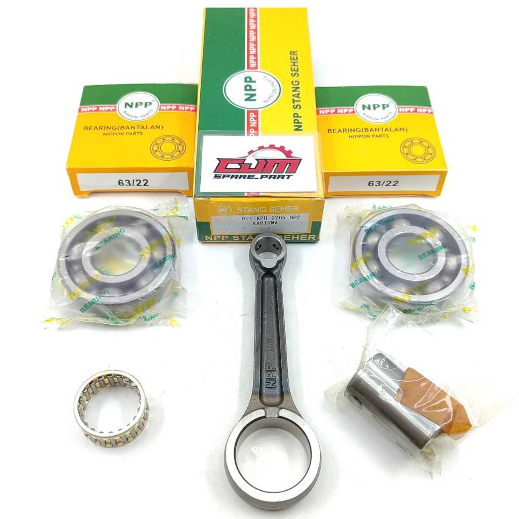 Jual Stang seher conrod bearing kruk as karisma supra x 125 kirana original npp | Shopee Indonesia
