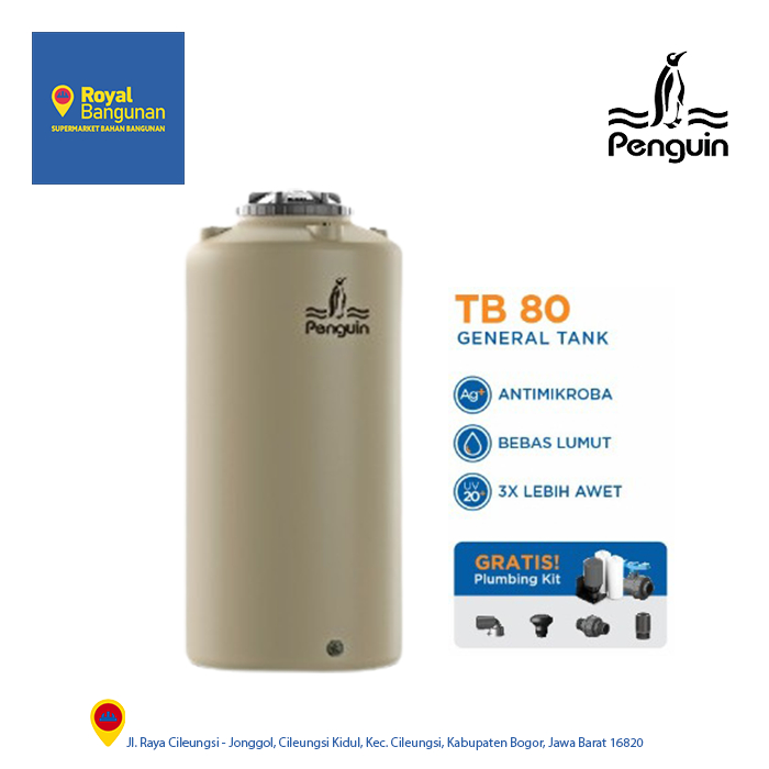 Jual Penguin Tangki | Toren | Tandon Air TB 80 800 liter | Shopee Indonesia
