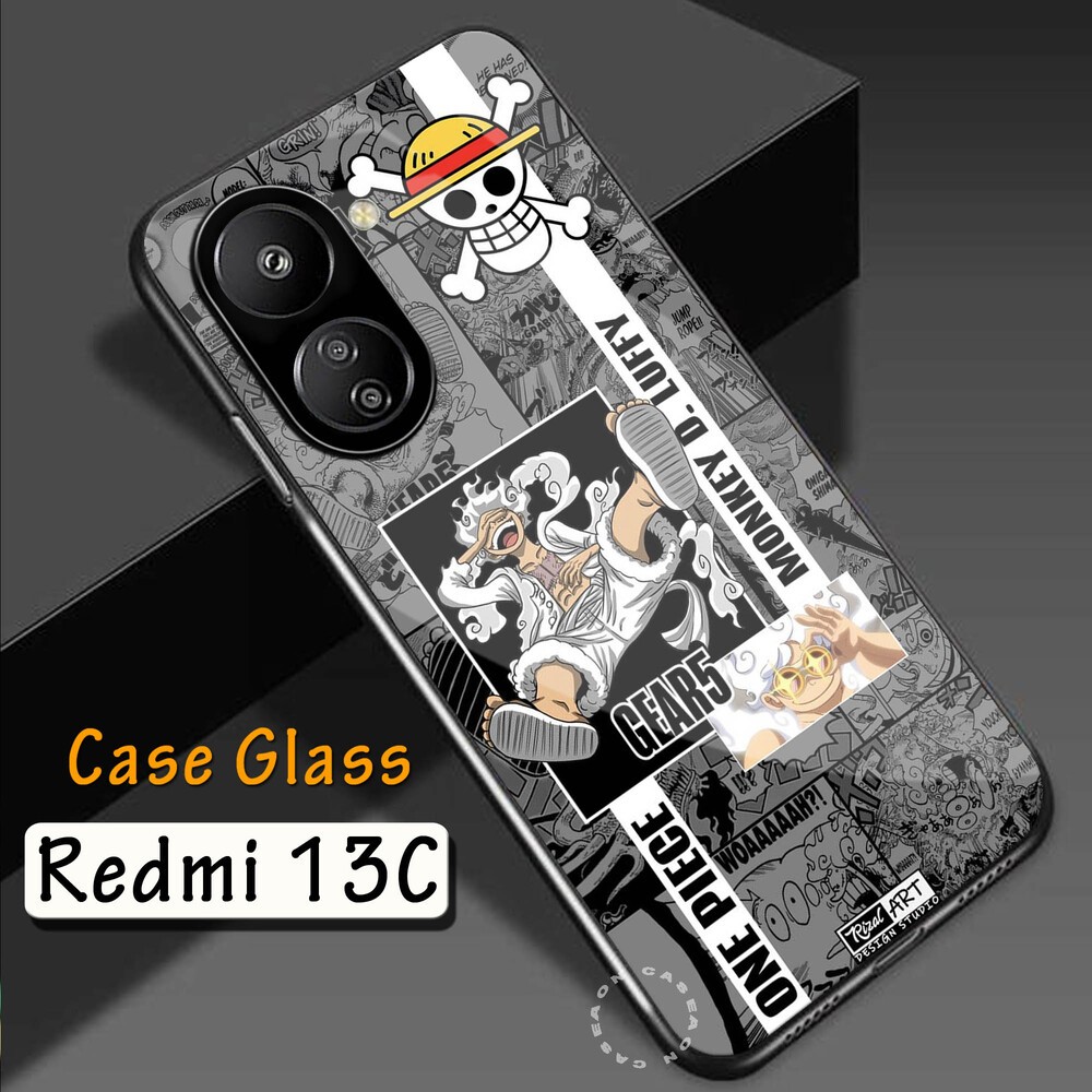 Jual A107 - Case Redmi 13C Terbaru 2023 - Softcase Kaca Kilau Redmi 13C ...
