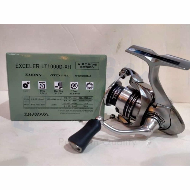 Jual Reel Daiwa Exceler LT 2023 1000D-XH • 2500-XH • 3000-CXH • 4000D ...