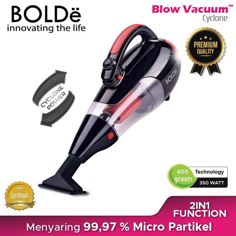 Jual Vacuum & Blower / Penyedot Debu Multifungsi - BOLDe Cyclone Black ...