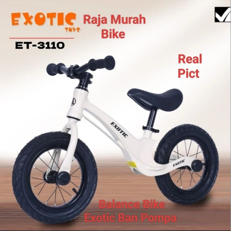 Jual Sepeda Balance Bike Exotic ET3110 Magnesium Balance Bike Push Bike ...