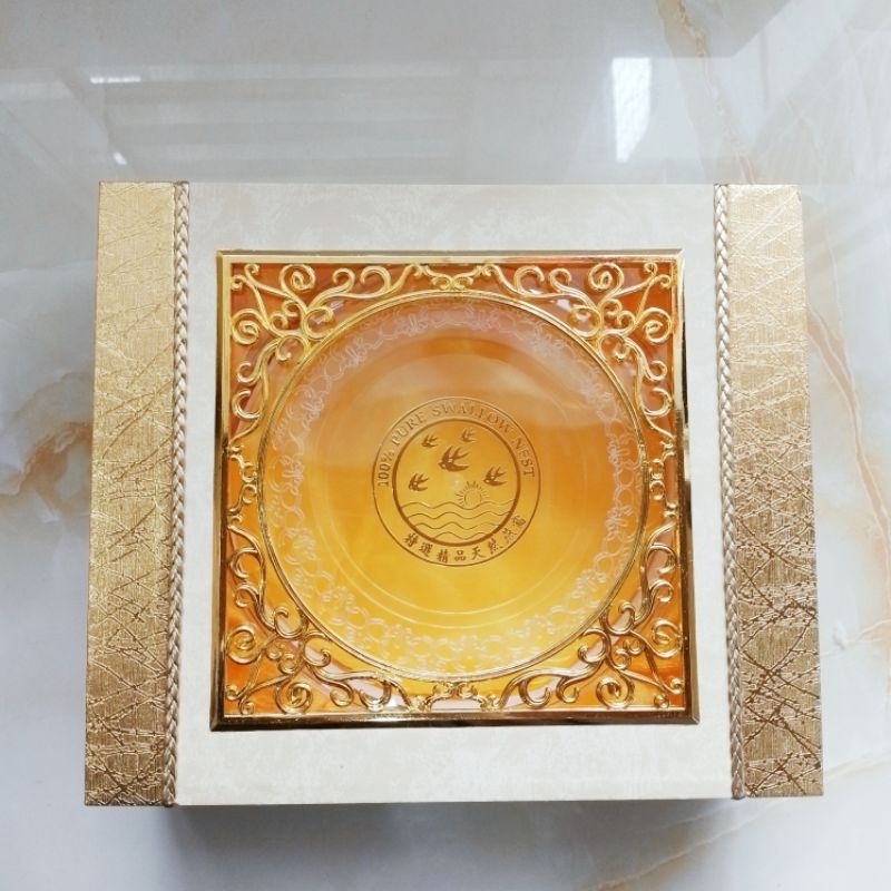Jual Kotak Mewah Sarang Burung Walet/Gift Box Frame Emas | Shopee Indonesia