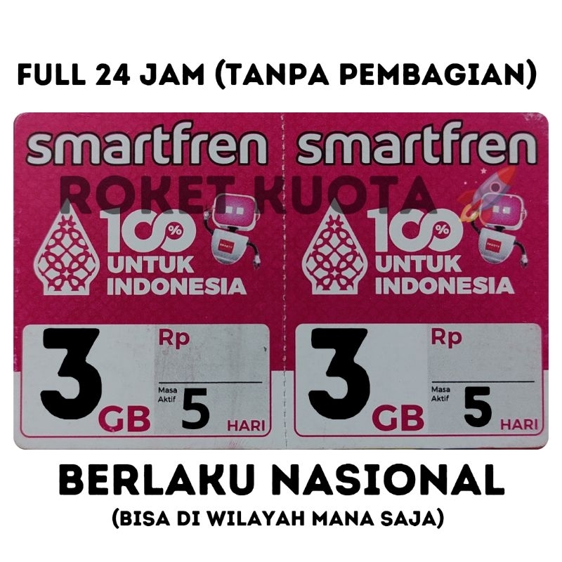 Jual VOUCHER SMARTFREN NONSTOP SMARTFREN UNLIMITED INJECT KUOTA SMARTFREN UNLIMITED(VIA CHAT ...