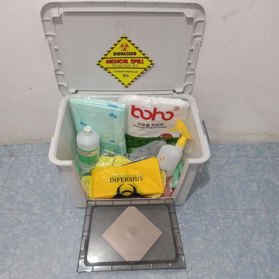 Jual Spill kit Medical Infeksius B3 Medical Spill Response kit | Shopee ...