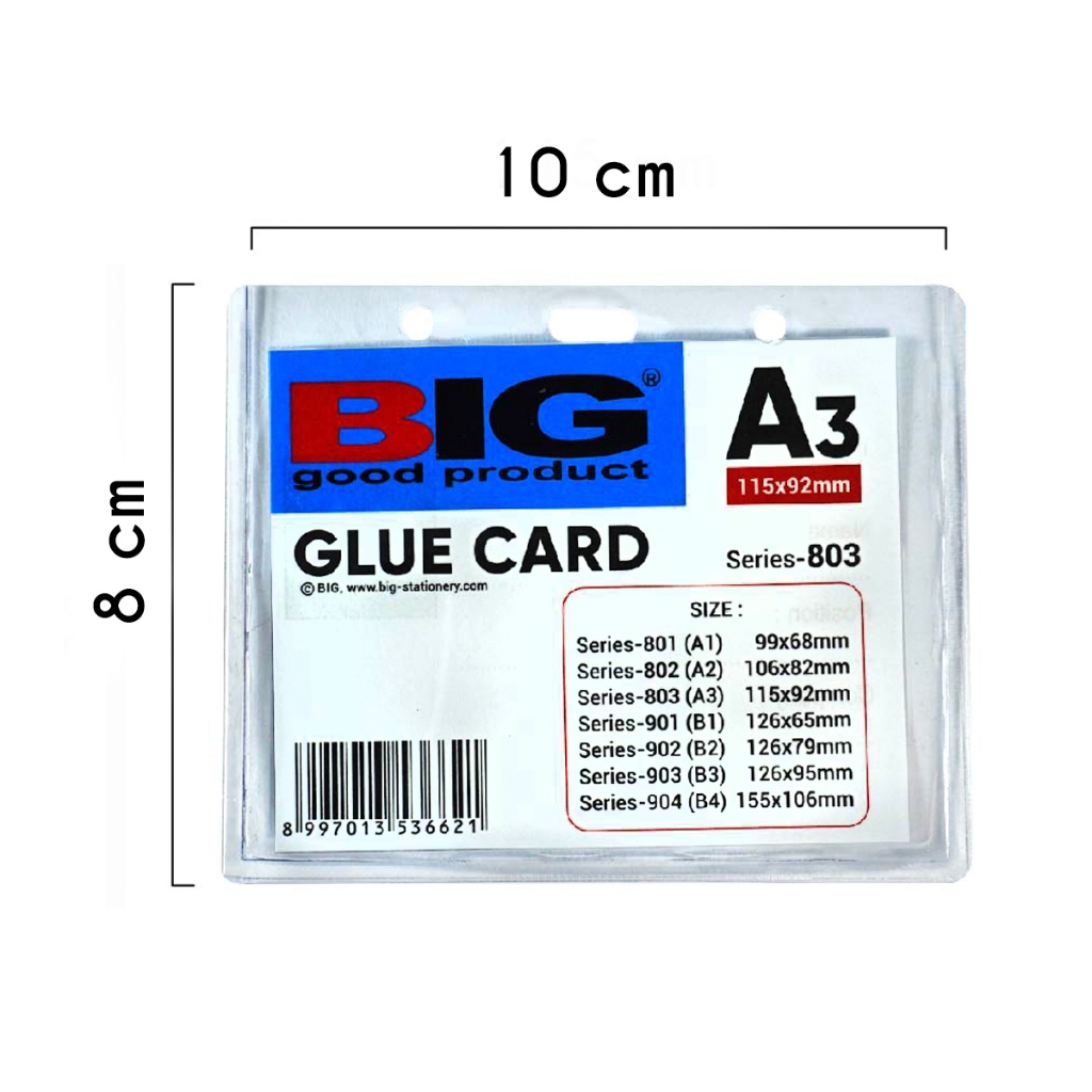 Jual 20 Pcs BIG ID Card Mika Glue Card Ukuran A1 A2 A3 B1 B2 B3 B4 | Shopee Indonesia