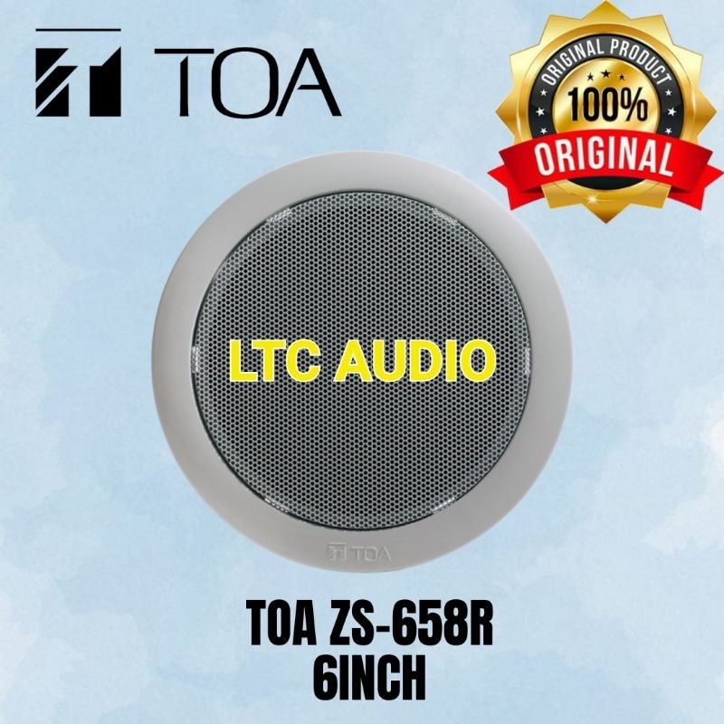 Jual Ceiling Speaker Plafon TOA ZS-658R Original / ZS 658R / ZS658R | Shopee Indonesia
