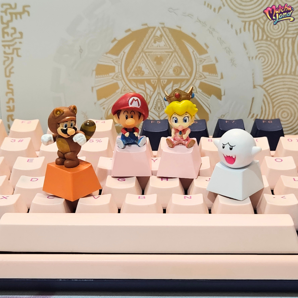 Jual Super Mario Luigi Keycaps Mechanical Keyboard, Artisan custom ...