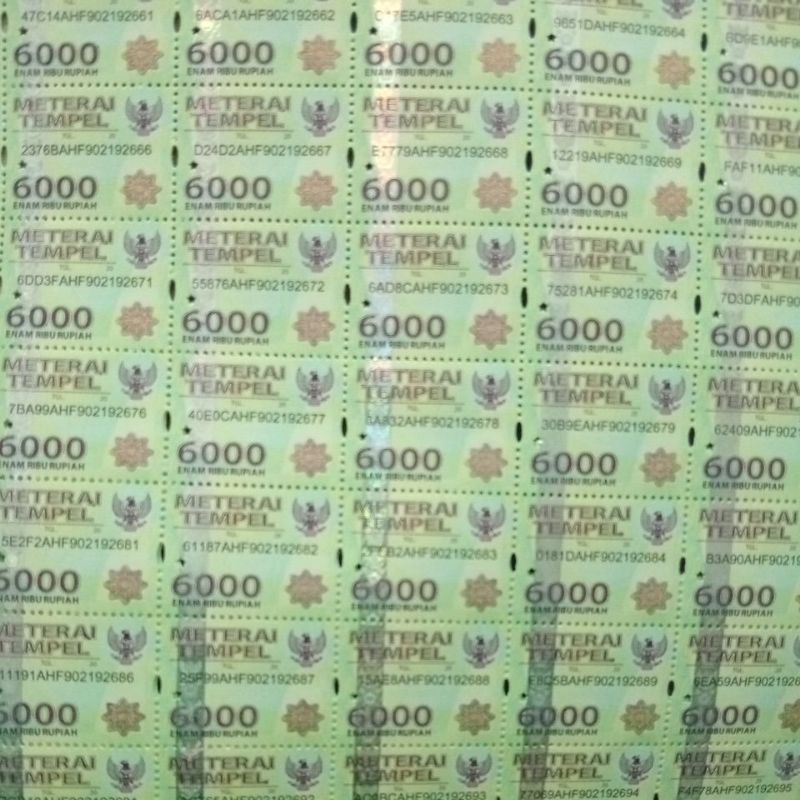 Jual MATERAI 6000 ORIGINAL | Shopee Indonesia