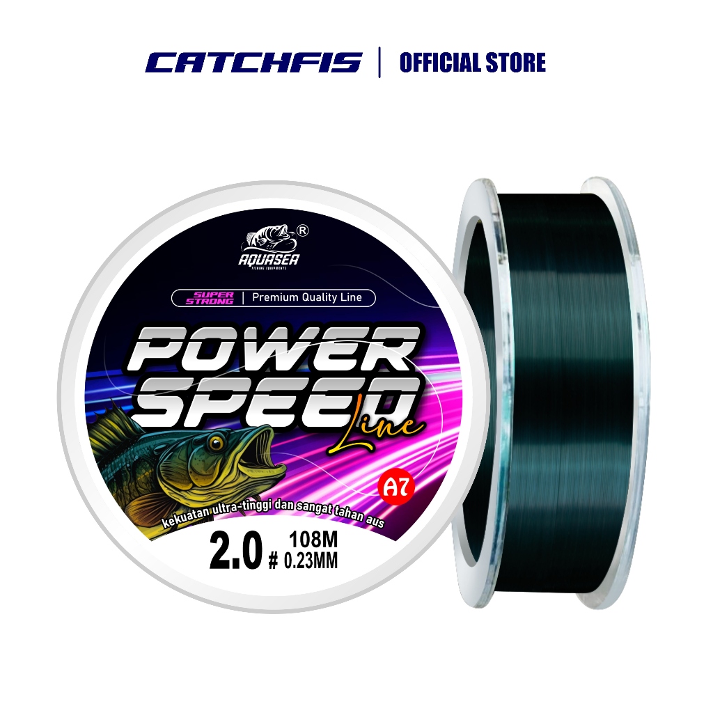 Jual Catchfis - Tali Pancing 108meter Warna Hijau Tua Senar Pancing ...