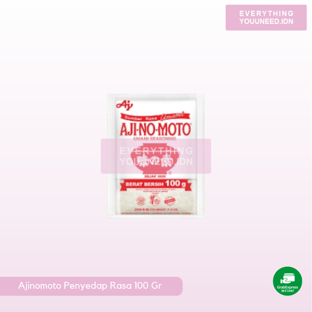 Jual Ajinomoto Penyedap Rasa 100 Gram | Shopee Indonesia
