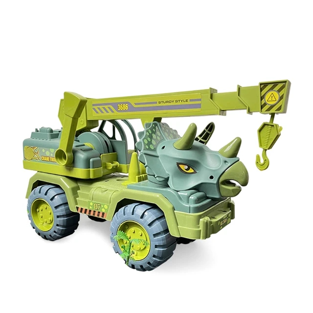 Jual DINO TRUCK | MAINAN ANAK MOBIL TRUCK PENGANGKUT DINOSAURUS ...
