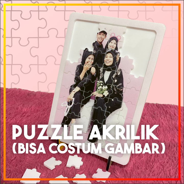 Jual Puzzle Akrilik Mainan Edukatif ( Bisa Custom Gambar ) | Cocok jadi ...